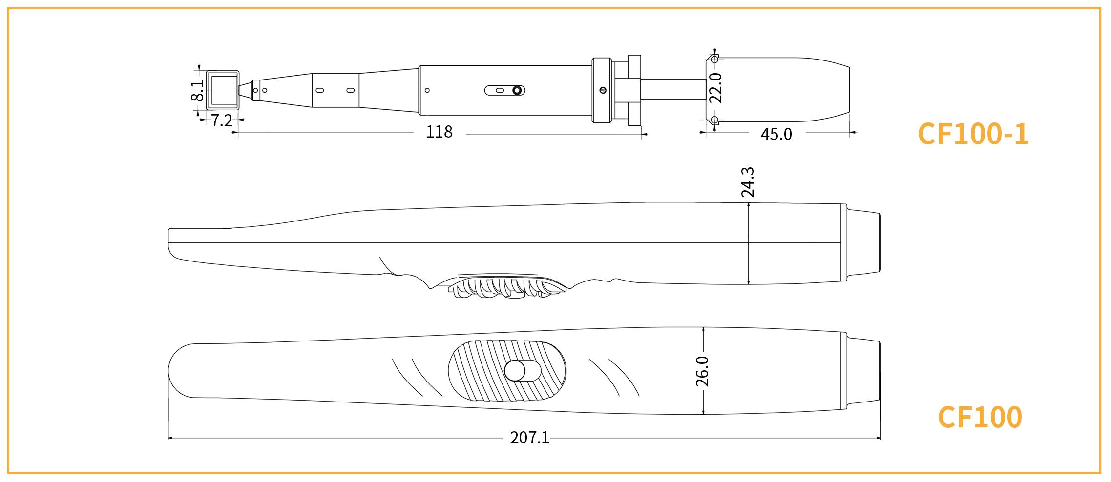 Eos CF100 - X-CMOS-中国最专业的高分辨率动态探测器管家
